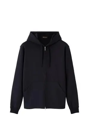 Loro Piana Whitney Bomber Jacket - Navy Blue
