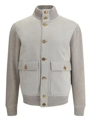 BRUNELLO CUCINELLI Brunello Cucinelli High-Neck Buttoned Jacket