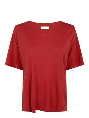 Loulou De Saison Ezra Classic Fit T-shirt - Red