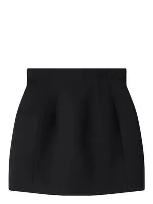 MUGLER High-waisted Mini Skirt - Black