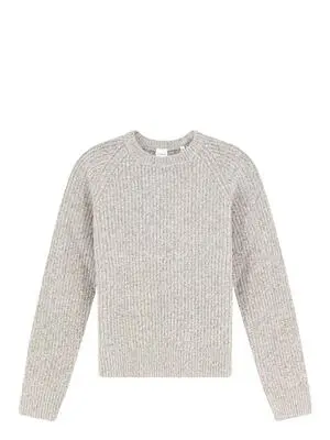 Aspesi Crew Neck Ribbed Knit Sweater - No
