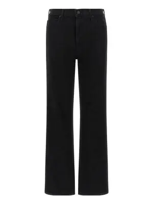 MOTHER The Kick It Jeans - Black