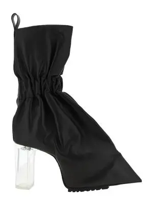 Rick Owens Pull On Cuffed Taquito Ankle Boots - Black