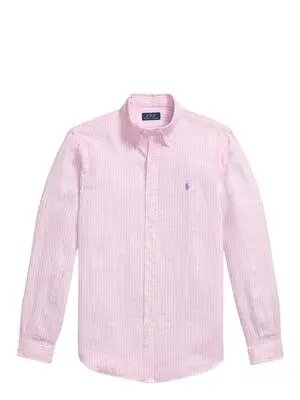 Polo Ralph Lauren Striped Button-down Shirt - Pink