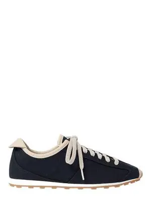 Jacquemus Lace-up Canvas Sneakers - Black