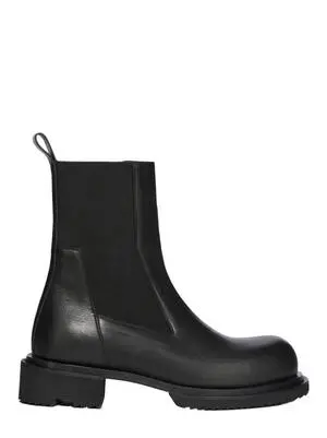 Rick Owens Beatle Gabe Chelsea Boots - Black
