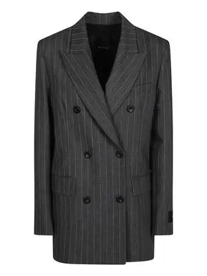 Pinko Long Sleeve Double Breasted Blazer - No