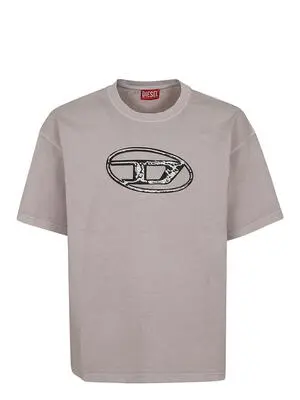 DIESEL® Diesel T-Boxt-Q22 Faded T-Shirt Gray