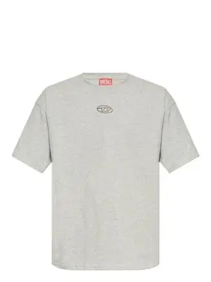 DIESEL® T-boxt-s5 Logo Plaque T-shirt - Grey