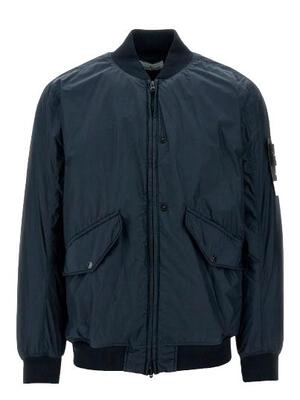 Stone Island Bomber Jacket - Blue