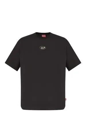 DIESEL® T-boxt-s5 Logo Plaque T-shirt - Black