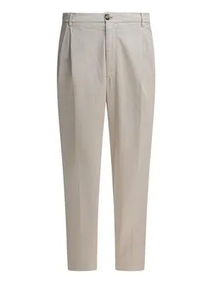 Brunello Cucinelli Pleated Trousers - Beige