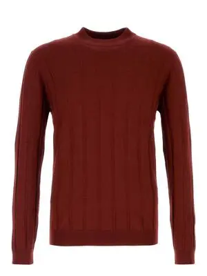 Brunello Cucinelli Crewneck Knitted Sweater - Red