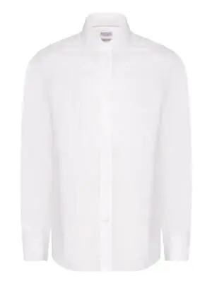 Brunello Cucinelli Long Sleeve Shirt - White