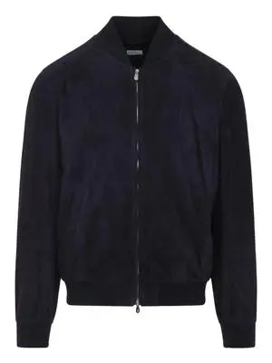 Brunello Cucinelli Long-sleeved Zip-up Jacket - Black