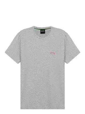 Hugo Boss Logo Printed T-shirt - Gray