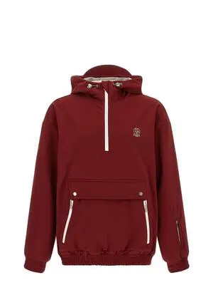 Brunello Cucinelli Hooded Anorak Jacket - No