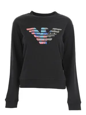 EMPORIO ARMANI Emporio Armani Round Neck Logo Sweater