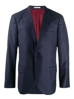 Brunello Cucinelli Single-breasted Virgin-wool Blazer - Black