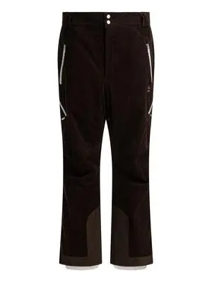 Brunello Cucinelli Velvet Padded Pants - Black