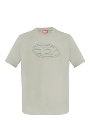 DIESEL® Diesel T-Adjust-Bigoval Embossed Oval D T-Shirt