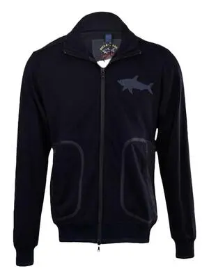 Paul & Shark Logo Shark Casual Jacket - Black
