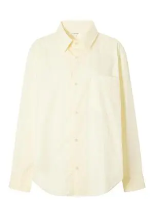 SLVRLAKE Cleo Cotton Shirt - Yellow