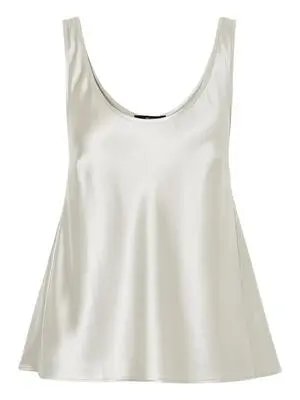 THE PARK Karen Silk Tank - Neutrals