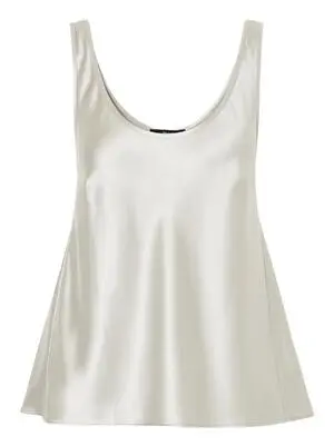 THE PARK Karen Silk Tank - Neutrals