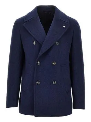 LUIGI BIANCHI LUIGI BIANCHI Virgin Wool Double-Breasted Jacket