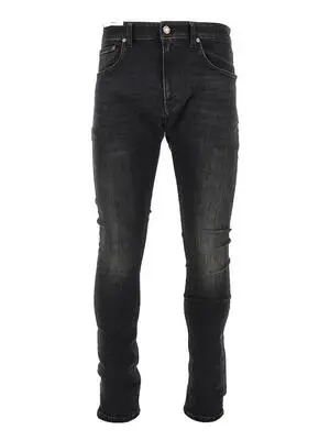 PT TORINO Jazz Updated Five-pocket Jeans - Black