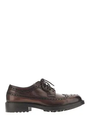 JUAN LACARCEL BY CALCE JUAN LACARCEL BY CALCE Brushed Leather Brogue Derby Shoes