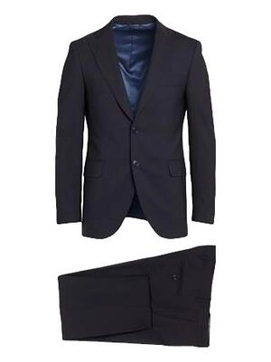 TOMBOLINI Suit Midnight Size Virgin Wool, Polyamide, Elastane - Blue