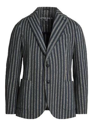 CIRCOLO 1901 Blazer Size Cotton, Elastane - Blue