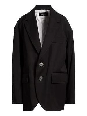 Dsquared2 Virgin Wool Blazer - Black