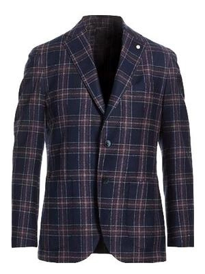 LUIGI BIANCHI MANTOVA Blazer Size Wool - Navy