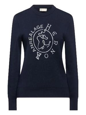Herno Virgin Wool Blend Sweater - Navy