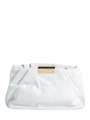 GIANNI CHIARINI Leather Clutch - White