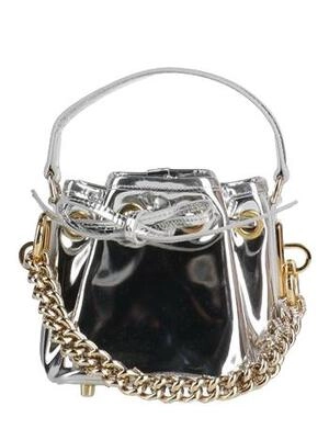 Alexandre Vauthier Leather Bucket Bag - Silver