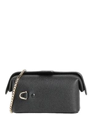 VALEXTRA Calfskin Cross-body Bag - Black