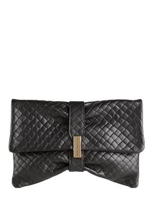 MARC ELLIS MARC ELLIS Leather Clutch Bag Black