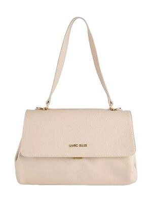 MARC ELLIS Leather Flap Bag - Grey