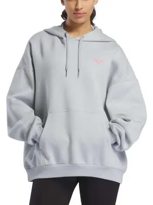 REEBOK Reebok Relaxed Fleece Hoodie With Graphic Back Detail