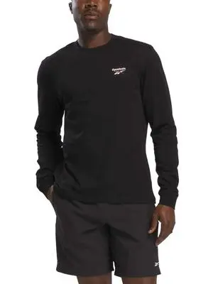 REEBOK Long Sleeve T-shirt - Black