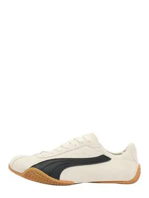PUMA K-street Suede Sneakers - Frosted Ivory/black