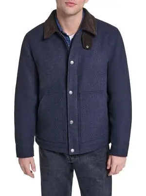 LEVI'S Corduroy Collar Barn Jacket - Navy