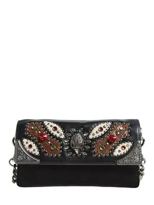 KURT GEIGER Kurt Geiger London Sloane Soft Leather Shoulder Bag