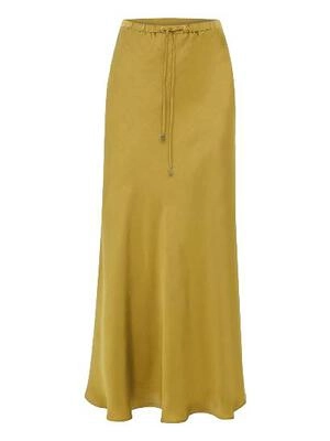 EXQUISE Midi Skirt - Lime