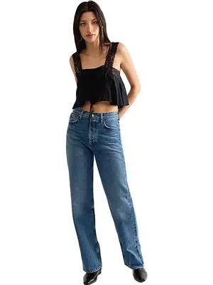 AGOLDE Ren Long Wide Leg Jeans - Chapter