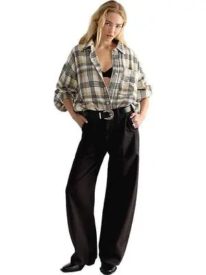 AGOLDE Low Curve Utility Jeans - Deep Roast